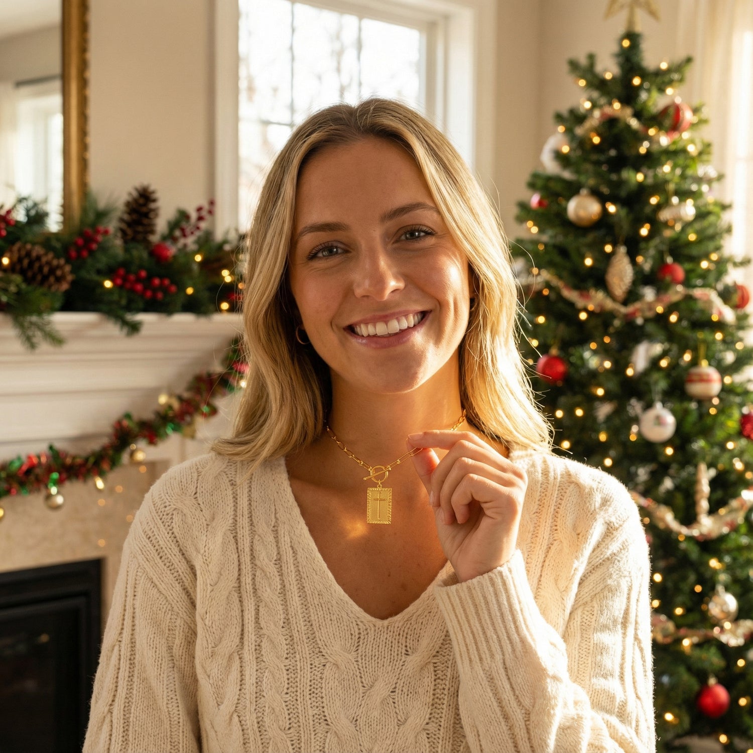 Pearl Link Necklace – Viole Grace